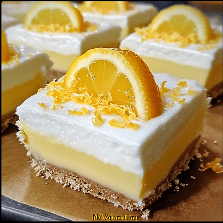 No-Bake Lemon Cheesecake Bars: A Refreshing, Easy Dessert