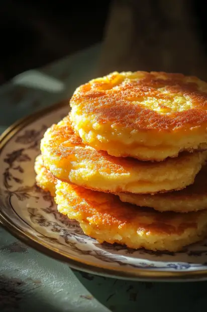 Fried Cornbread – Southern Cornmeal Hoecakes Recipe - MmmRecipes : Easy ...