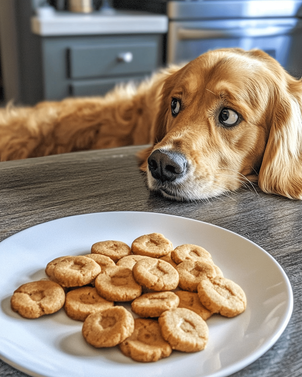 Honey & Peanut Butter Dog Cookies