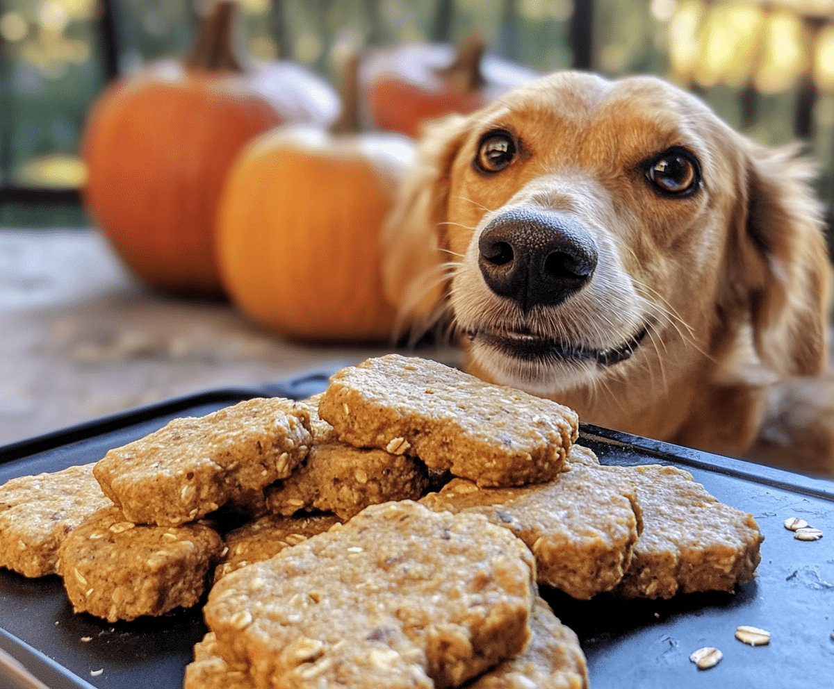 Pumpkin Oatmeal Dog Treats Recipe Your Pup Will Adore!