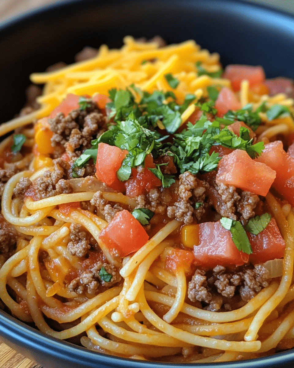 Taco Spaghetti: The Ultimate Fusion Dish You’ll Crave Every Week
